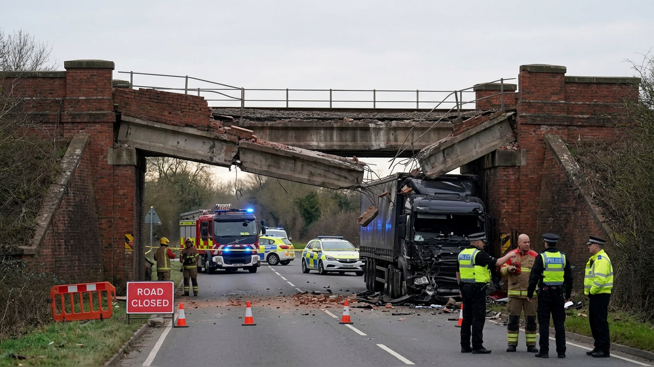 Significant disruption affects the UK rail system following a lorry ...