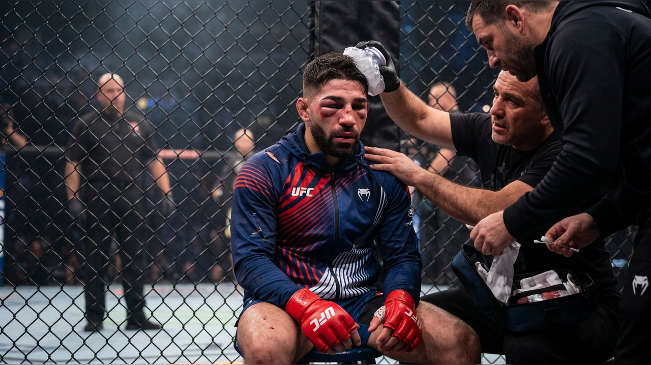 What occurred with Ilia Topuria? The ex-champion hurries to the ...