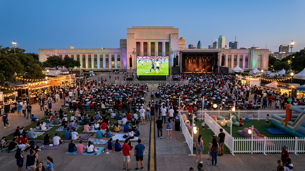 Dallas Hosts FIFA Fan Festival: A Look at the Festivities at Fair Park ...