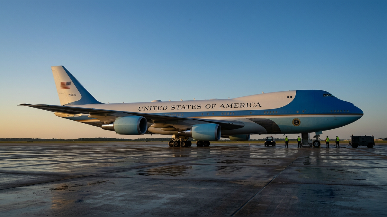 A historic chapter closes as Trump is the final president to travel ...