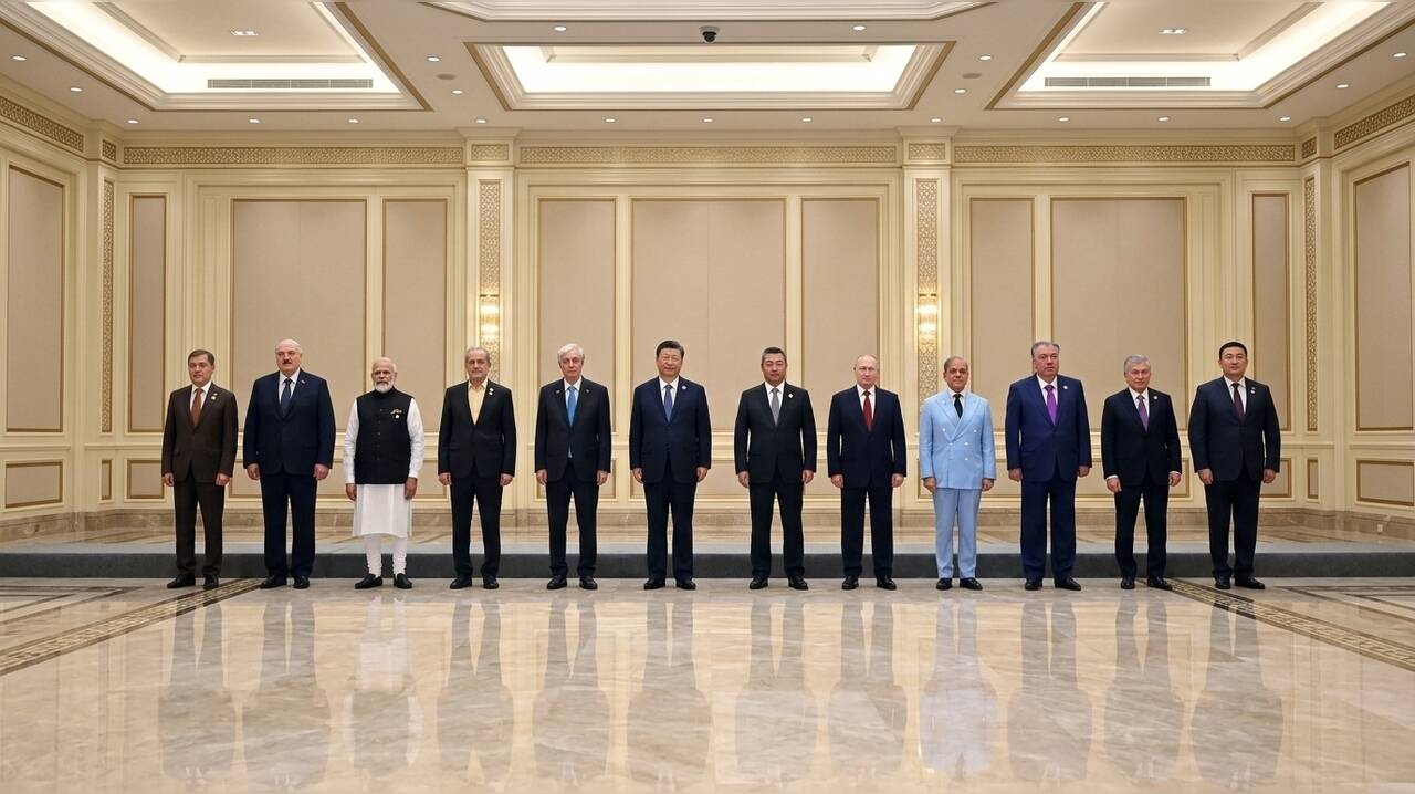 Pakistan Pms Office Criticized Over Cropped Sco Summit Photo Times 2286